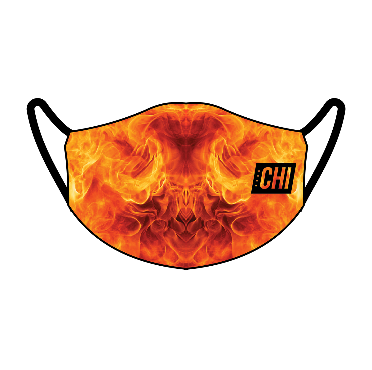 Chicago Fire Mask – Chicago Hustle